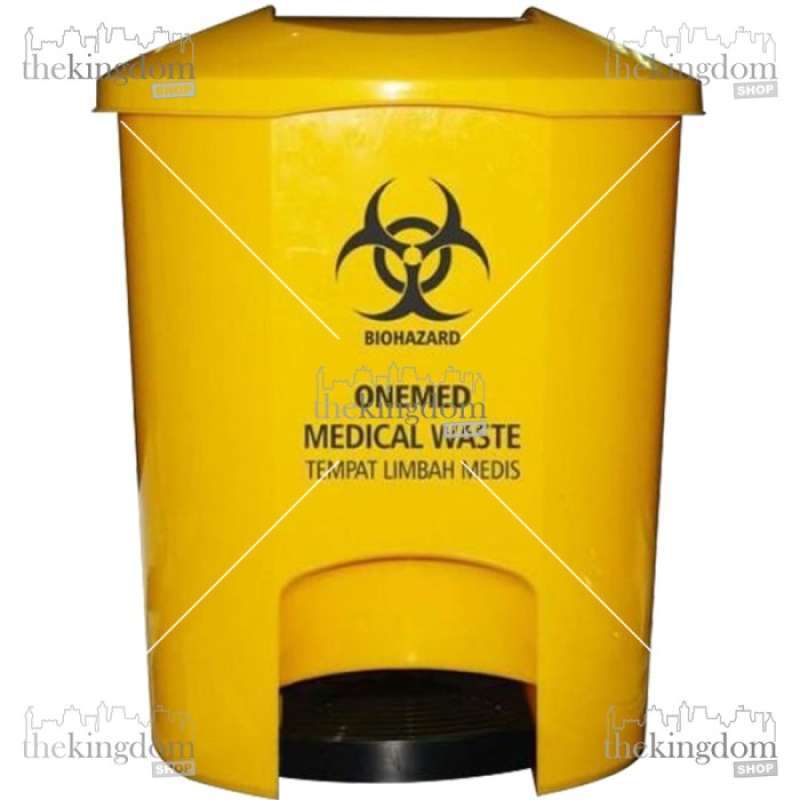 Jual Onemed Tempat Sampah Limbah Medis 36l 36 Liter Tong Medical Waste ...