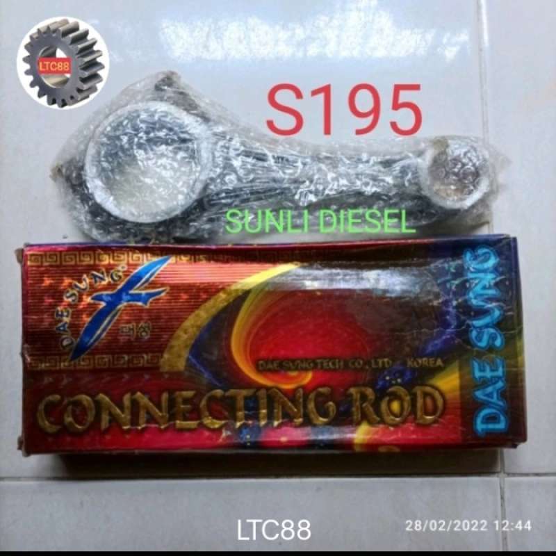 Promo S 195 Connecting Rod Daesung Diskon 23% Di Seller Zuka Store - Kebon Kacang, Kota Jakarta ...
