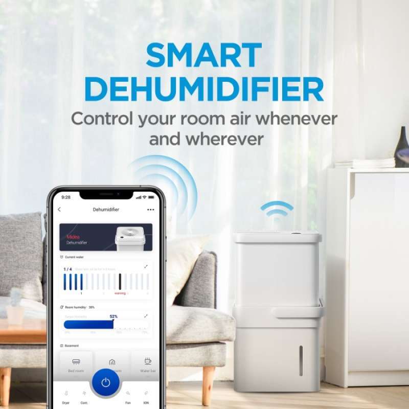 Promo Midea Rubik's Cube Dehumidifier Mddm-20den7 Diskon 33% Di Seller ...