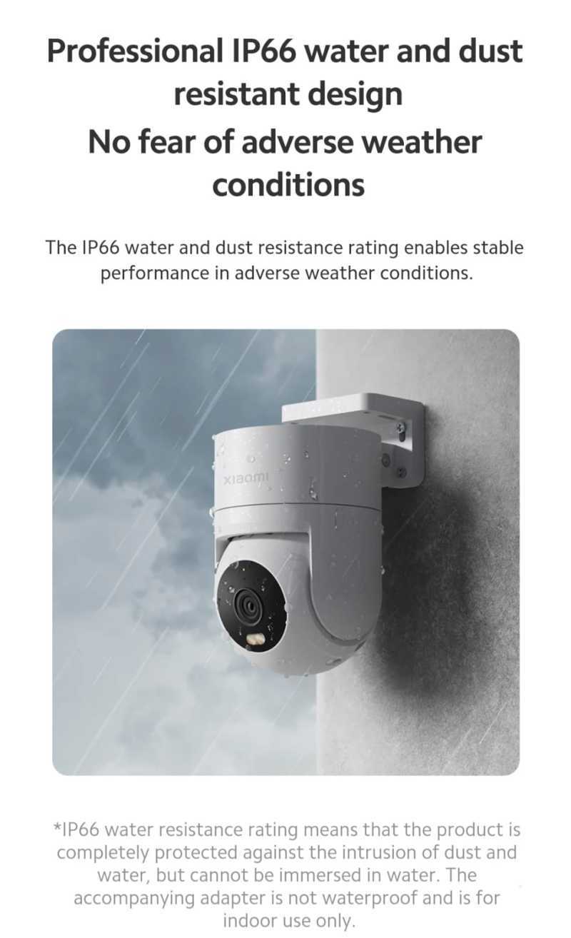 Jual Mi Cctv Cw300 Outdoor Camera 2.5k Ultra-clear 4mp Ip66 Full-color ...