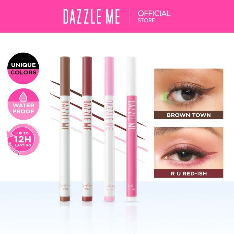 Promo Dazzle Me Color Chic Liquid Eyeliner Long Lasting - 03 Pink ...