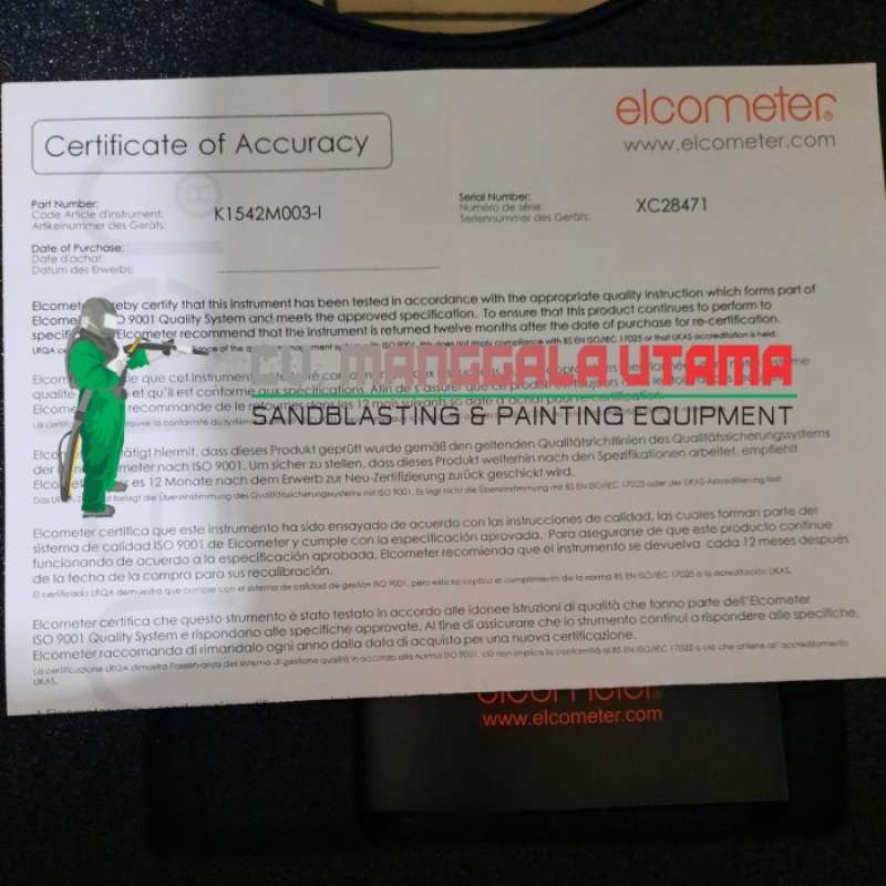 Promo Elcometer 1542 Cross Hatch Adhesion 6 X 3mm Full Kit Diskon 23% ...