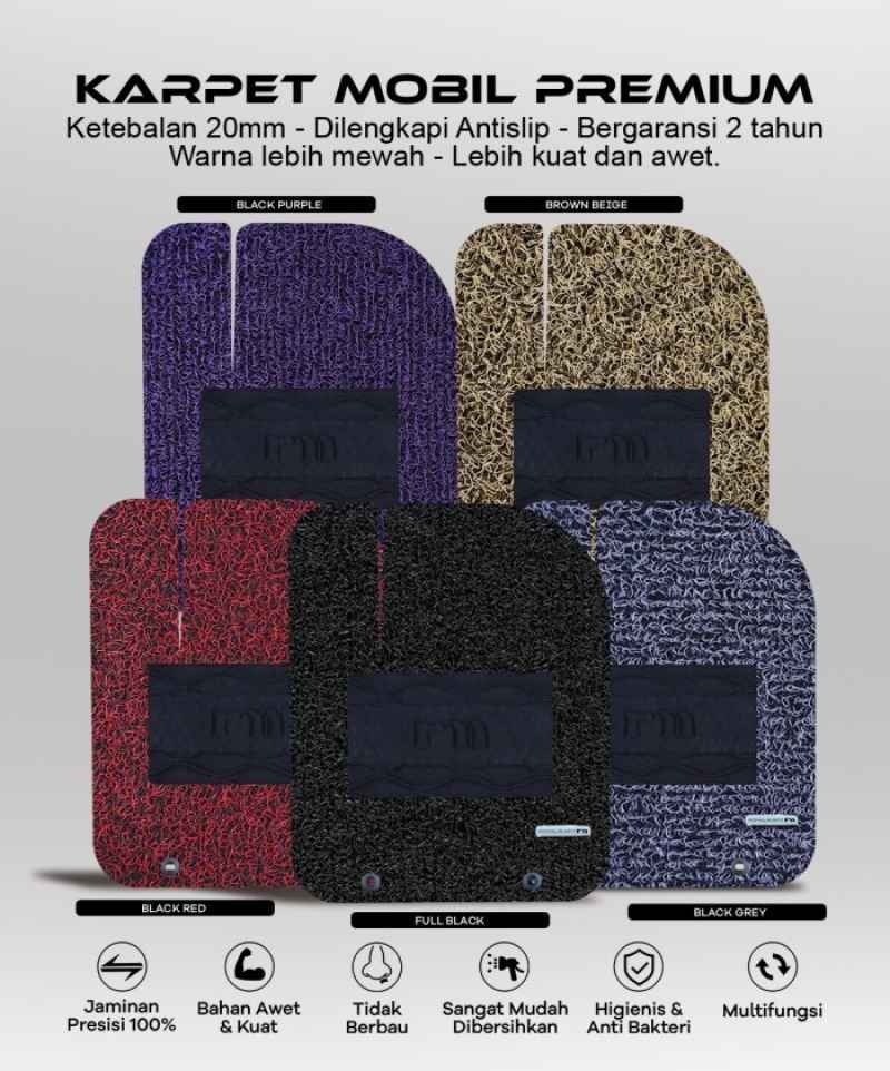Promo Karpet Mobil Mie Byd Atto 3 Full Set - Non Bagasi Blue Diskon 23% ...