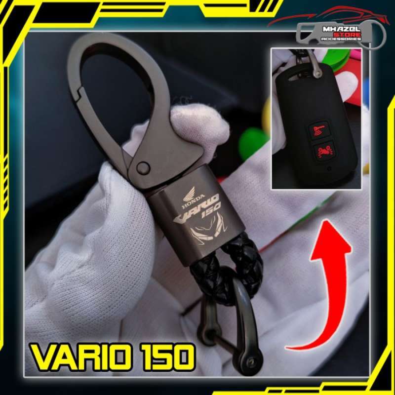 Promo Gantungan Kunci Cover Keyless Remote Motor Honda Vario 150 Logo ...