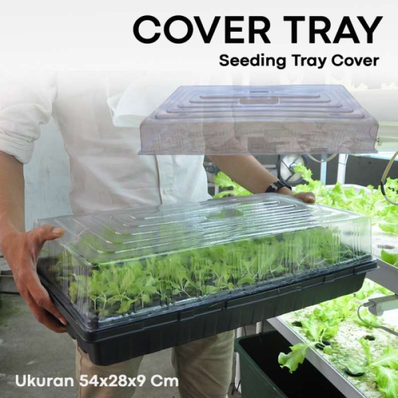 Jual Paket Lengkap 1 Tray Semai + 1 Alas + 1 Cover Bening Jirifarm - 32 ...