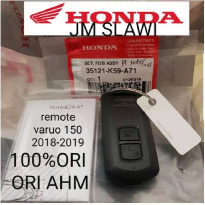 Promo Remote Vario 150 Keyless Tahun 2018 - 2019 Asli Atau Ori Honda ...