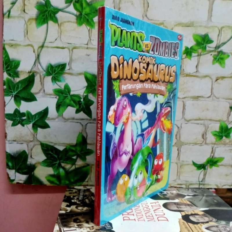 Promo Ori Buku Komik Plants Vs Zombies Dinosaurus Pertarungan Para ...