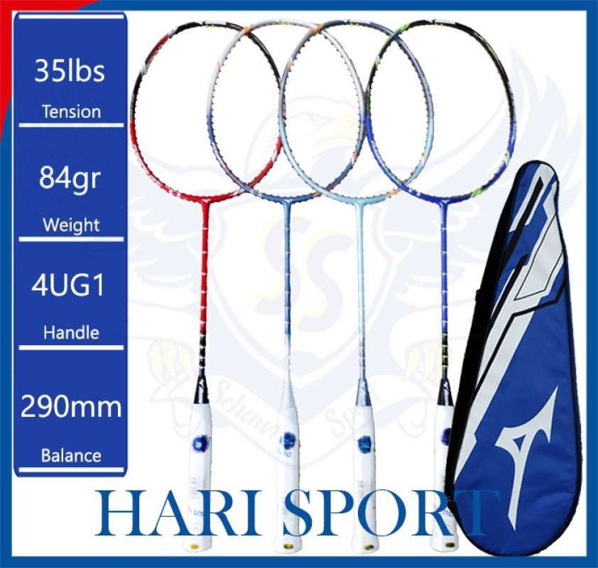 Promo Mizuno Bamboo Powerblade 77 | Mizuno Bambu 77 35lbs Raket Badminton Diskon 33% Di Seller ...