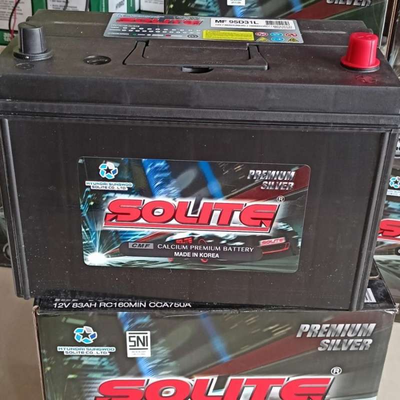 Jual Aki Kering/ Solite Mf 95d31l 12v80ah Made In Korea/aki Fortuner ...