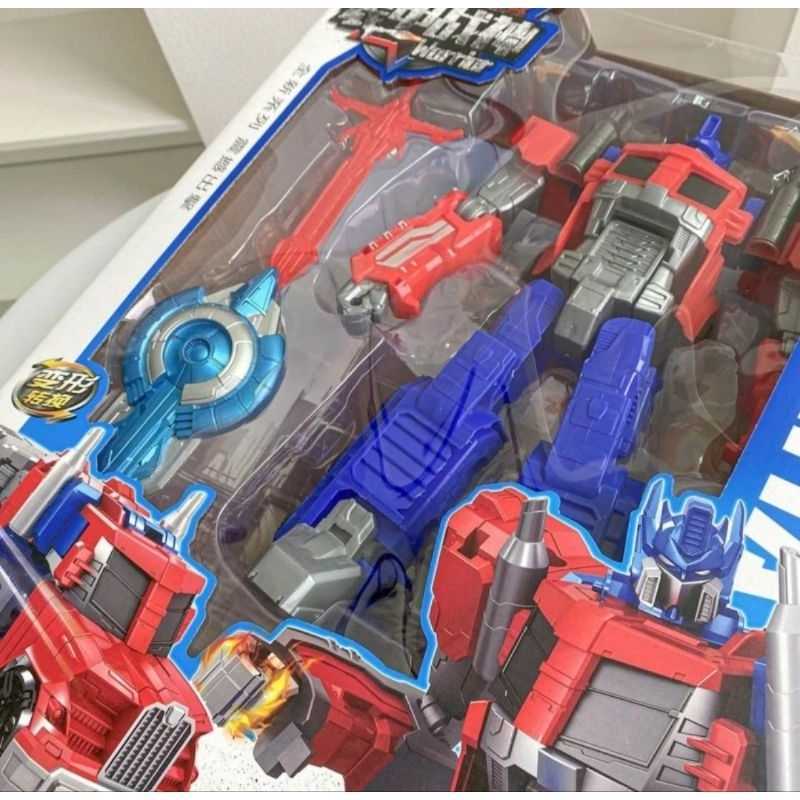 Promo Mecha Armored Warrior Mainan Robot Transformer Optimus Prime ... Promo Mecha Armored Warrior Mainan Robot Transformer Optimus Prime ...