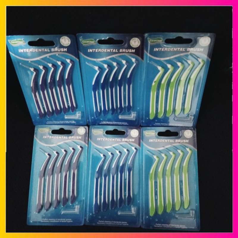 Jual Interdental Brush Bengkok / Sikat Sela Gigi Dan Behel Di Seller ...