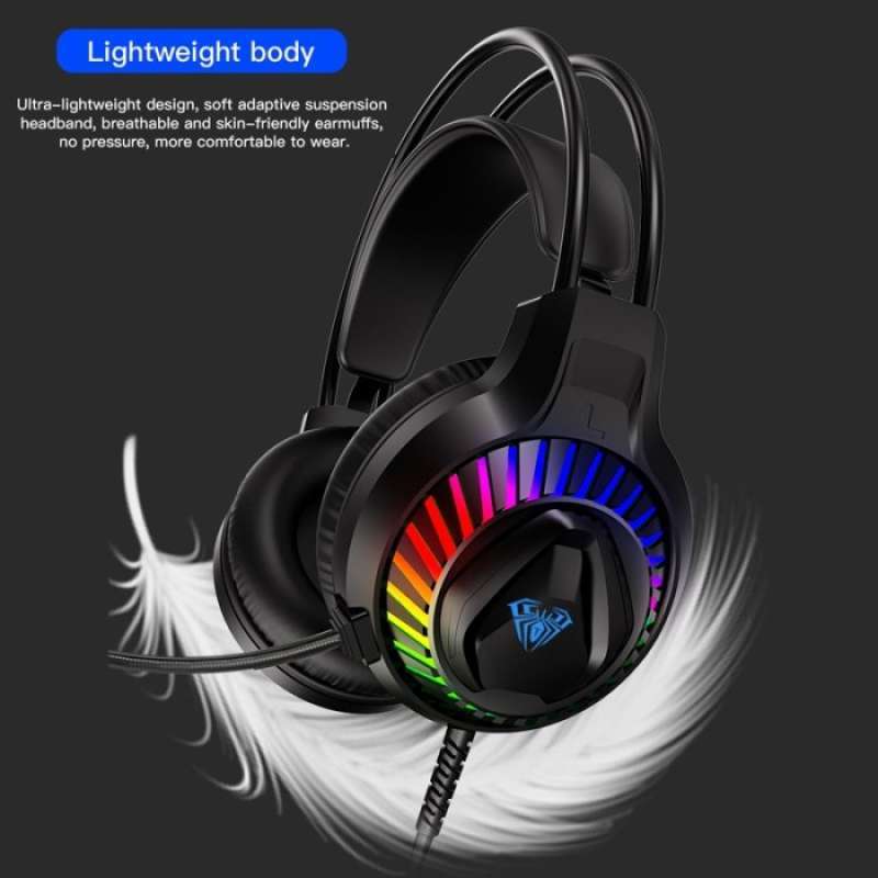 Promo Aula S603 Headset Gaming / Rgb Breathing Stereo Diskon 33% Di ...