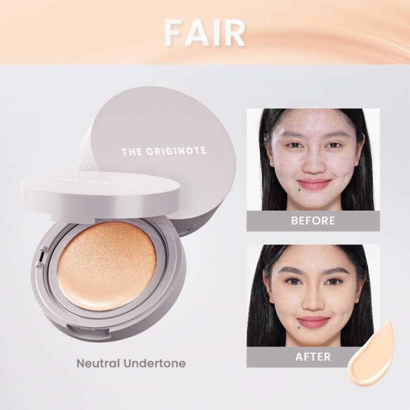Jual The Originote High Cover Serum Cushion - Base Makeup Tekstur ...