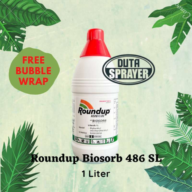 Jual Roundup 486 Sl 1l Herbisida Pembasmi Rumput 1 Liter - Transorb ...