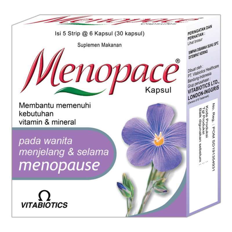 Promo Vitabiotics Menopace 30 Tablet - Multivitamin Wanita Masa ...