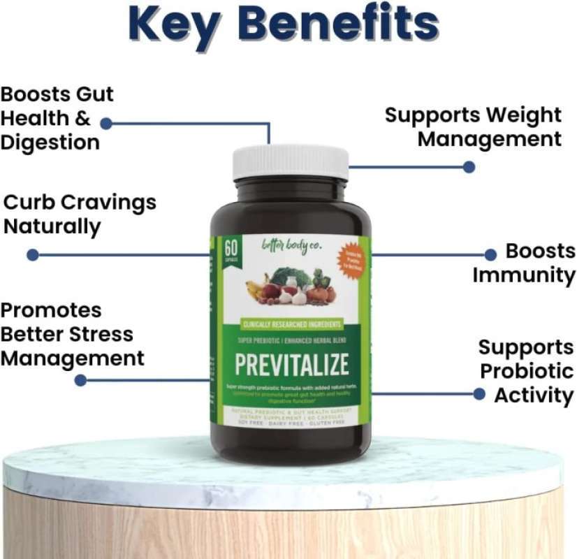 Promo Better Body Co. Previtalize The Perfect Natural Prebiotic ...