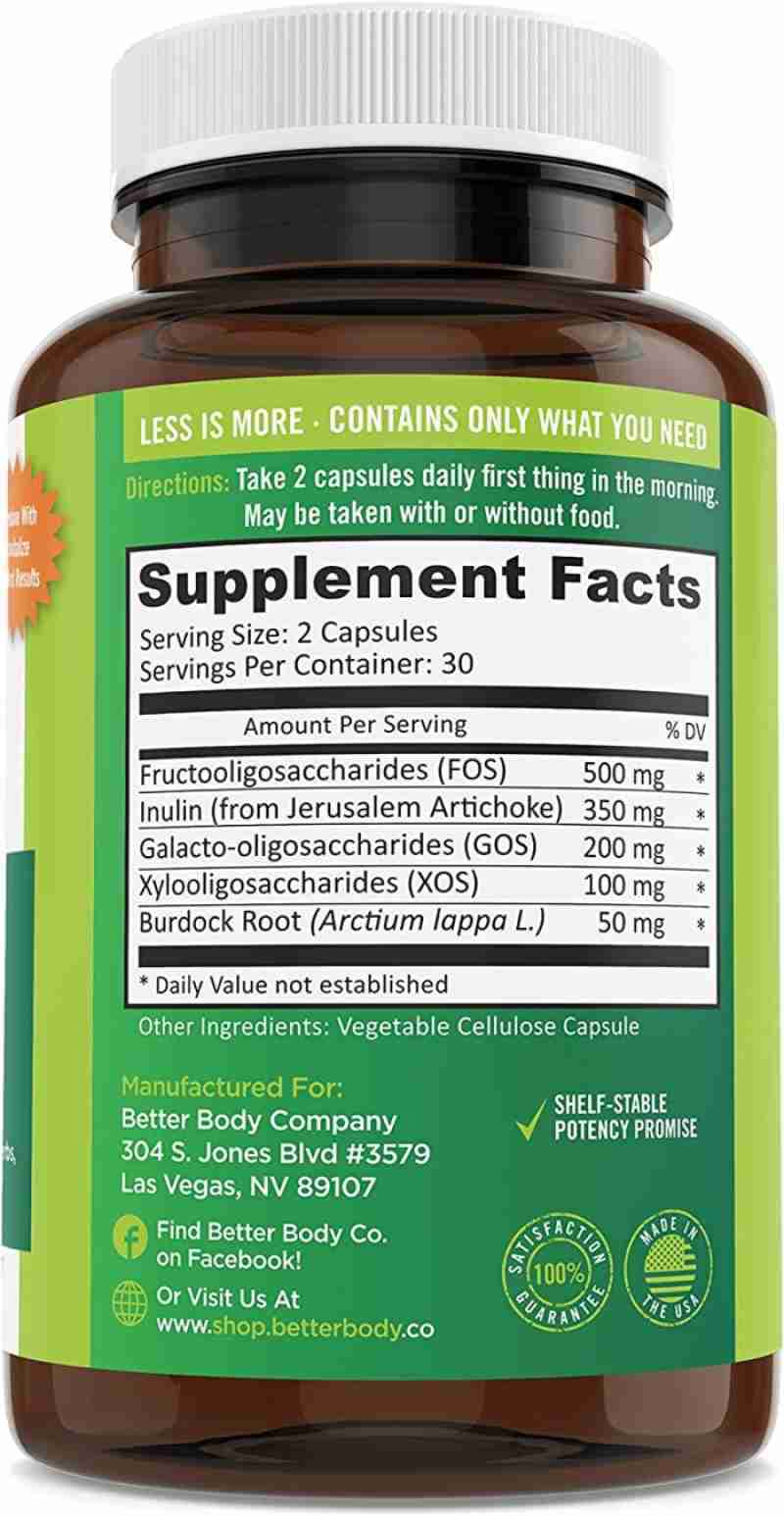 Promo Better Body Co. Previtalize The Perfect Natural Prebiotic ...