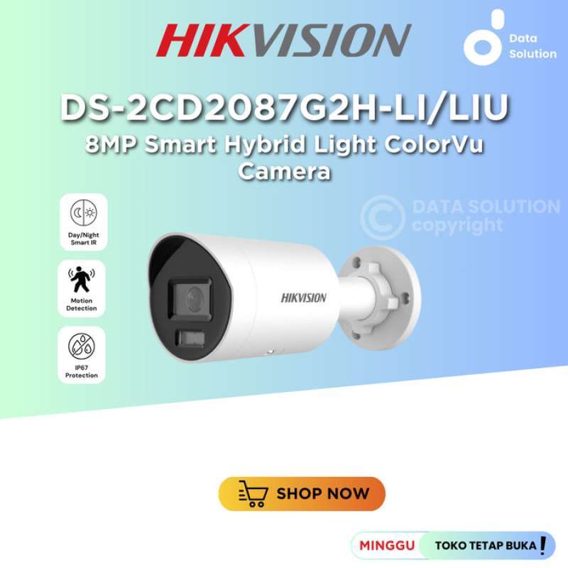 Promo Hikvision Ip Camera Ds-2cd2087g2h-li/liu 8 Mp Smart Hybrid Light ... Promo Hikvision Ip Camera Ds-2cd2087g2h-li/liu 8 Mp Smart Hybrid Light ...