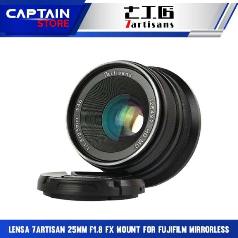 Promo Lensa 7artisans 7 Artisan 25mm F1.8 Fx Mount For Fujifilm Mirrorless Diskon 23% Di Seller ...