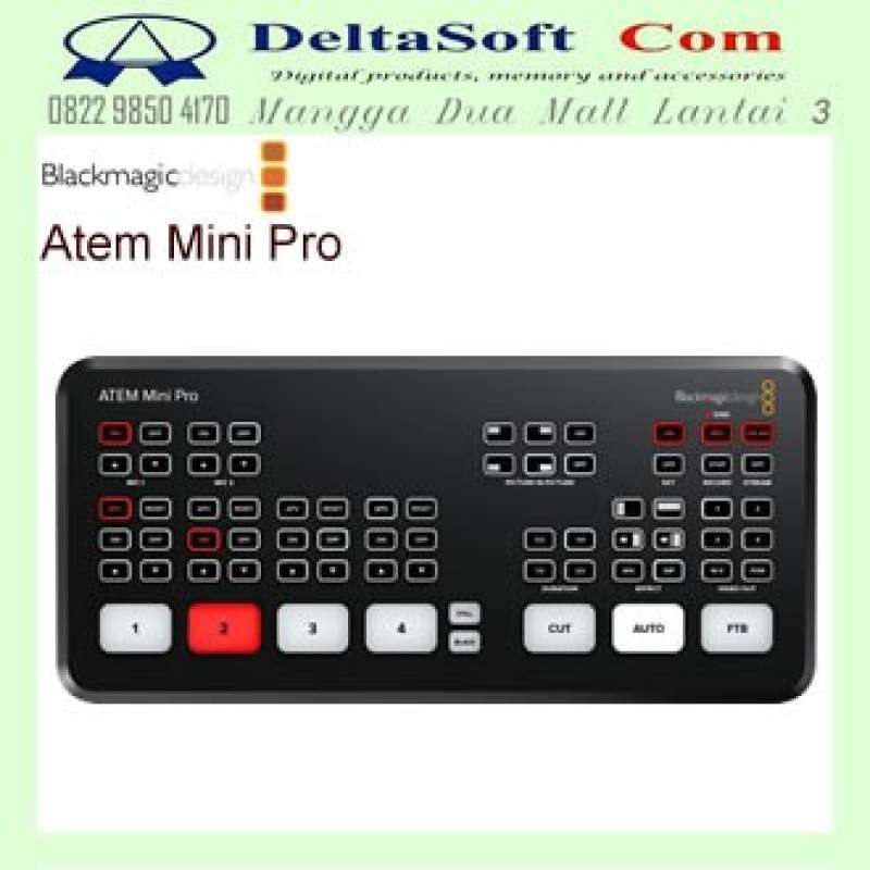 Promo Blackmagic Design Atem Mini Pro - Hdmi Live Stream Switcher Diskon 23% Di Seller Guinevere ...