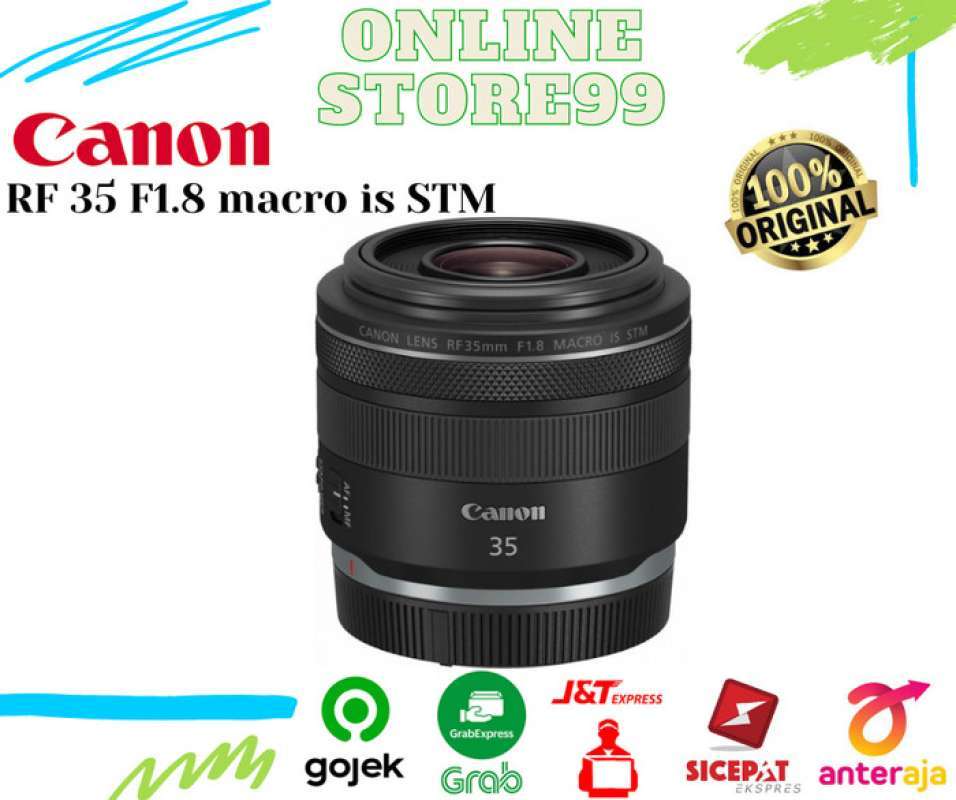 Promo Lensa Canon Rf 35mm F1.8 Is Macro Stm Diskon 23% Di Seller ...