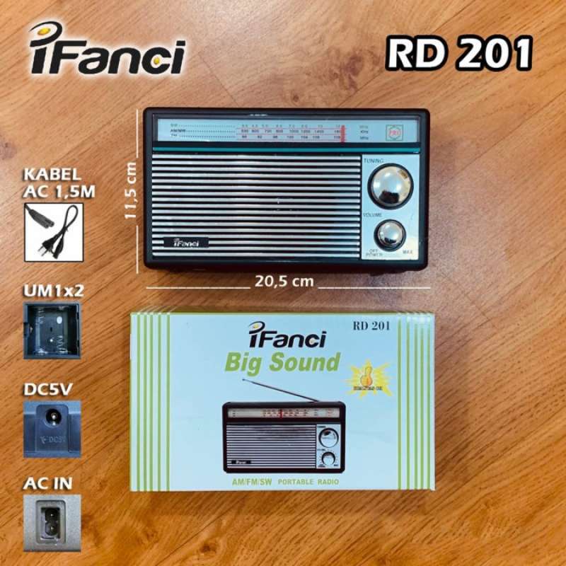 Jual Radio Internasional International F-4250 Portable Ac Dc Mode Am Fm ...