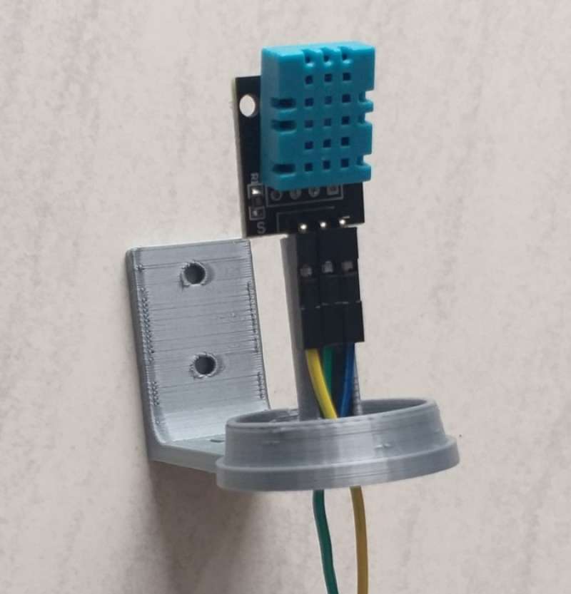 Jual Stevenson Screen Frame Box Ds18b20 Temperature Sensor Suhu Only ...