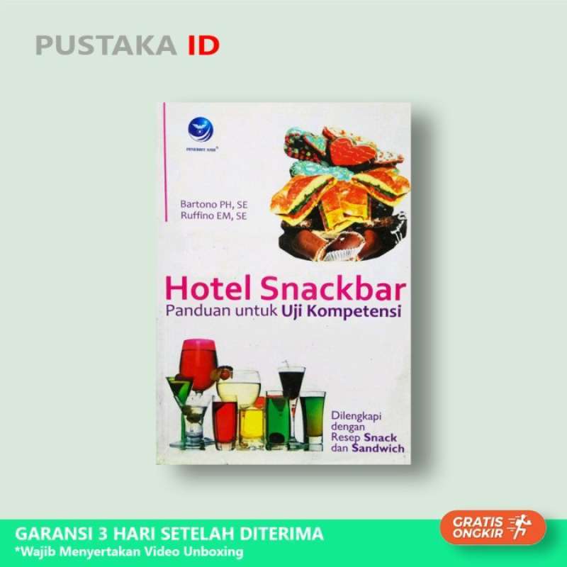 Jual Buku Hotel Snackbar : Panduan Untuk Uji Kompetensi, Dilengkapi ...