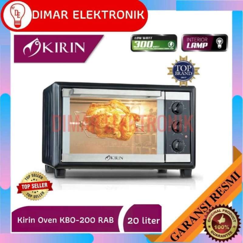 Promo Kirin Oven Listrik Kbo 200 Rab With Lamp Diskon 23% Di Seller Sejahtera Store Id - Yunita ...