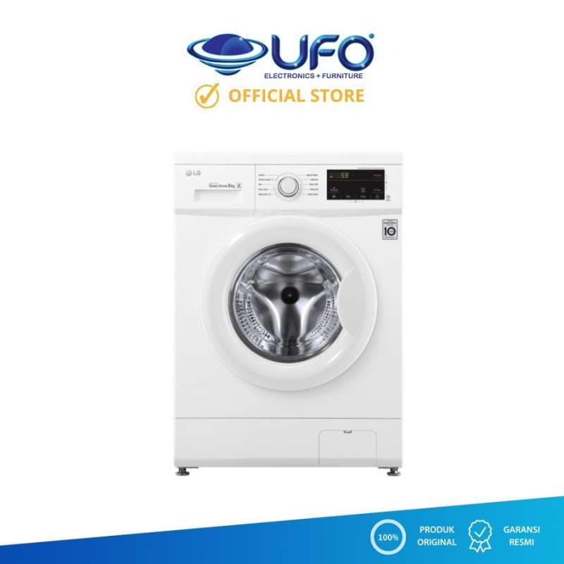 Jual Lg Fb1207s6w Mesin Cuci Front Loading Direct Drive 6 Motion 7 Kg ...