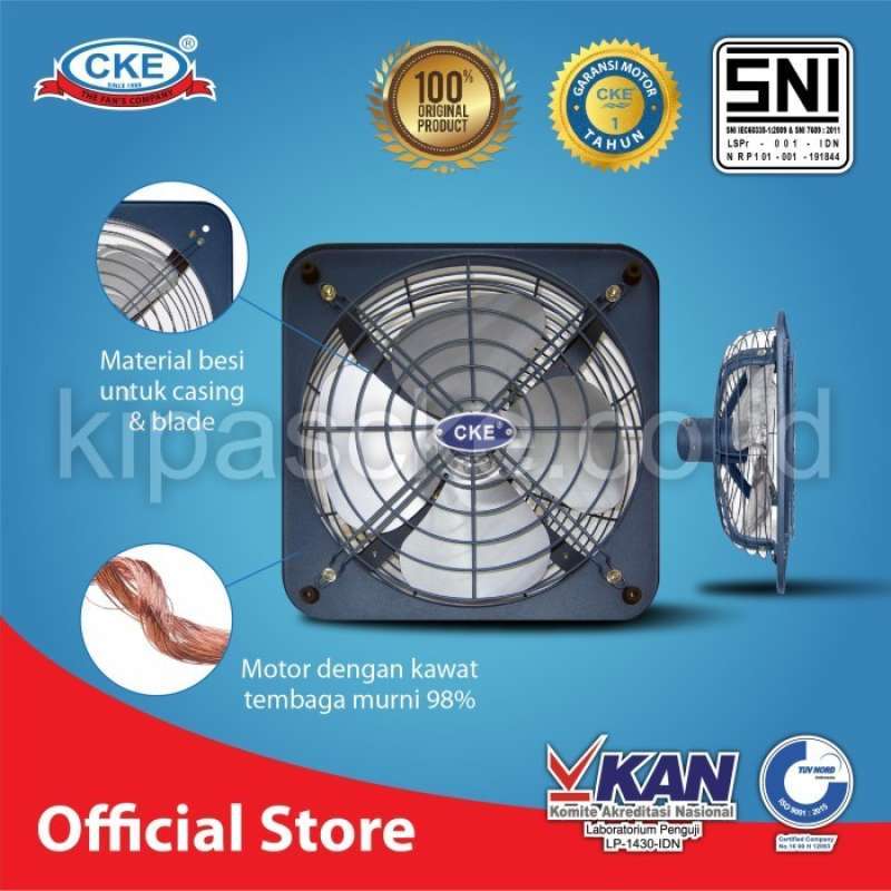 Promo Exhaust Fan Cke Standard Dbn 12 Inch Fan Rumah Toilet Eksos Promo ...