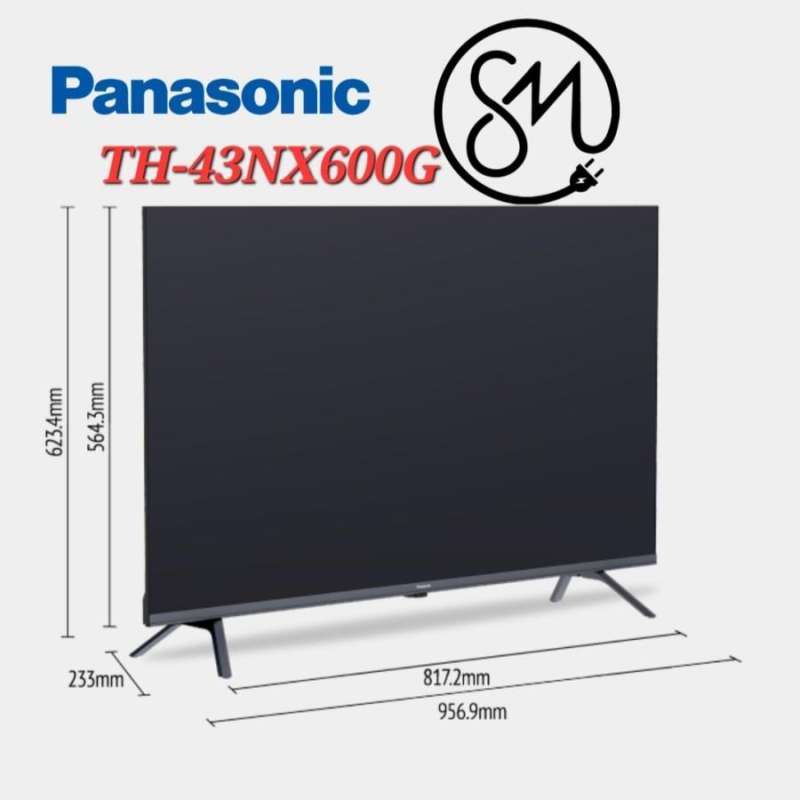 Jual Led Smart Tv Panasonic 43 Inc Th-43nx600g Uhd 4k Google Tv Di ...