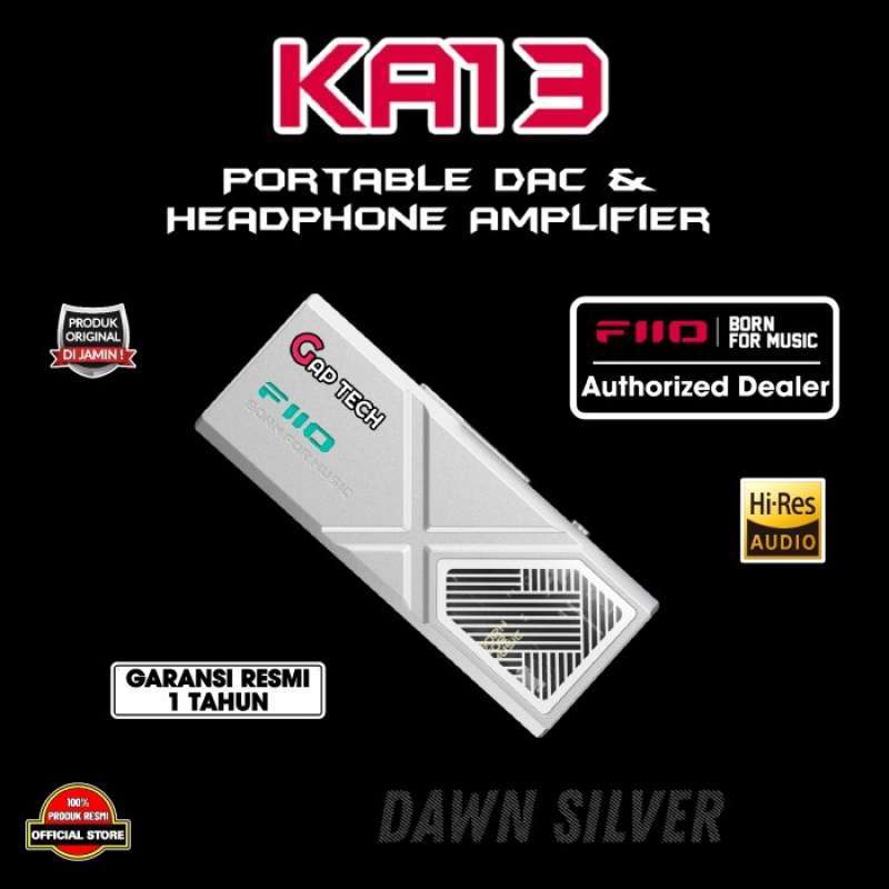 Jual Fiio Ka13 / Ka 13 2x Cs43131 Desktop-class Portable Headphone Dac ...