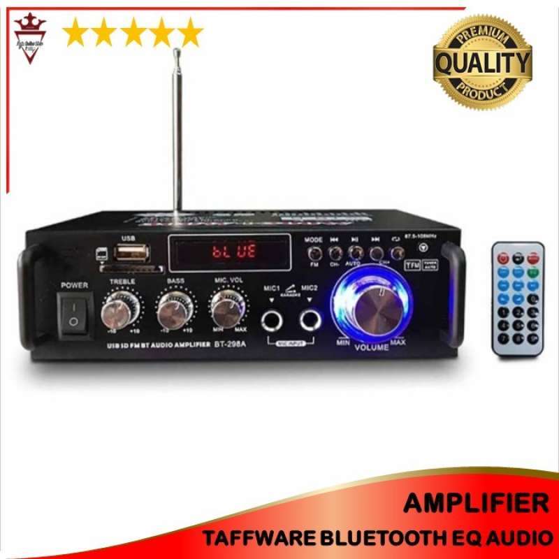Jual Taffware Bluetooth Eq Audio Amplifier Karaoke Home Theater Fm ...