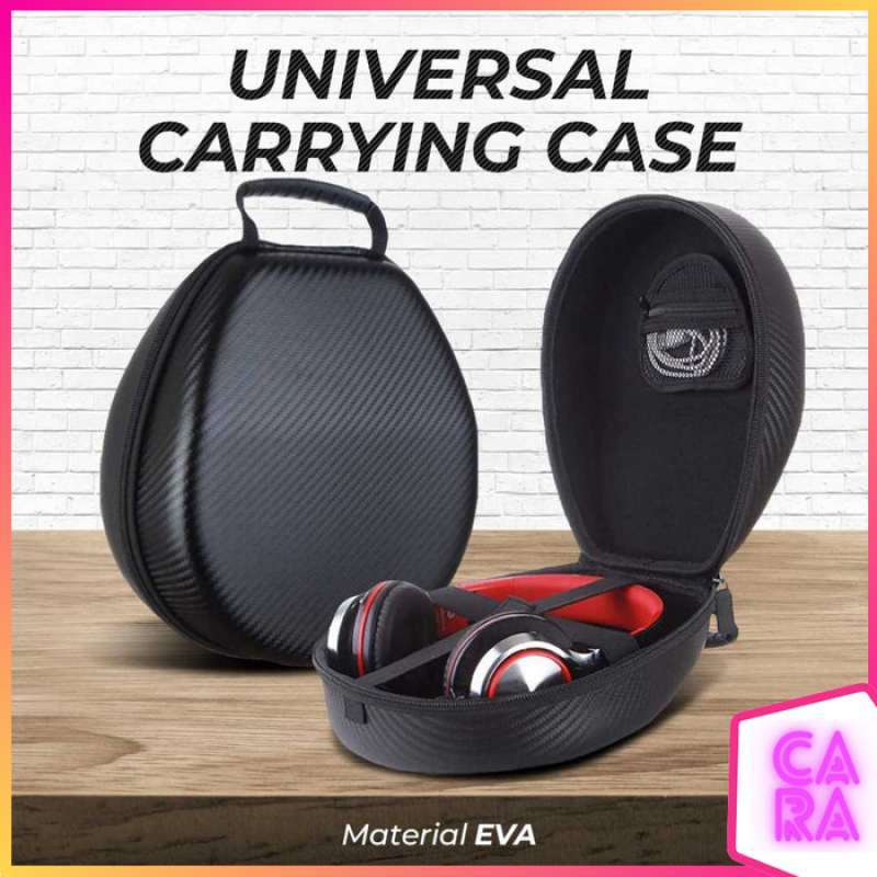 Jual Tas Sarung Hard Case Headphone, Headset Universal Ukuran Besar ...