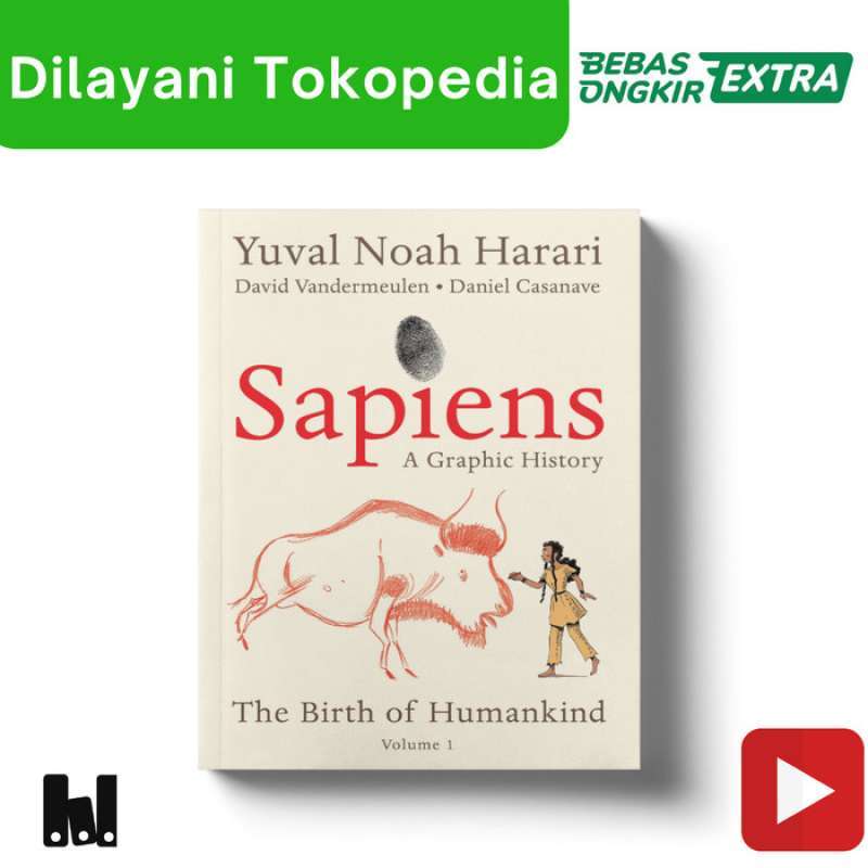 Jual Buku Import Sapiens A Graphic History By Yuval Noah Harari ...