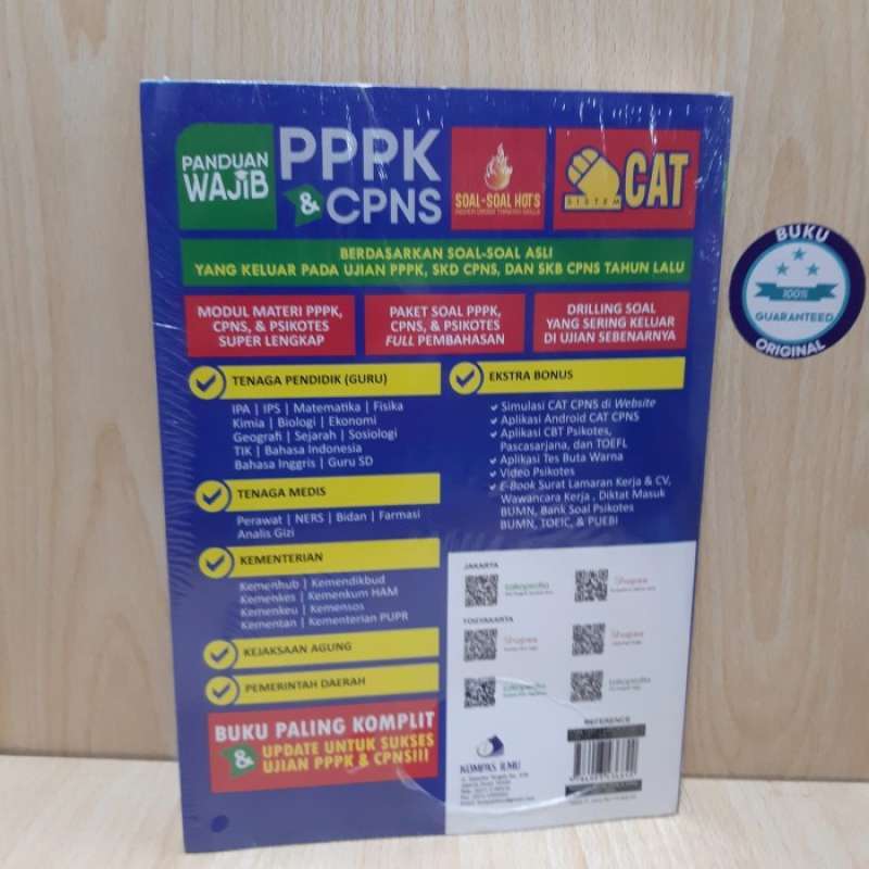 Promo Ori Paduan Wajib Pppk &cpns 2021/2022. Paket Soal Full Pembahasan Diskon 26% Di Seller ...