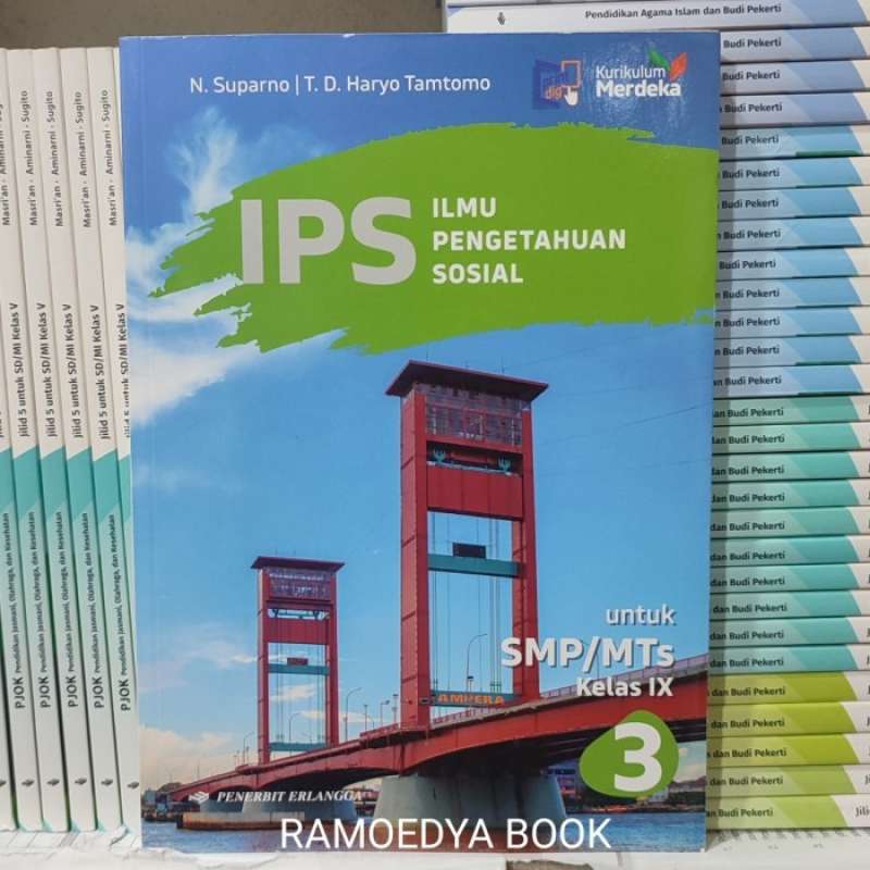 Promo Ori Buku Ips Smp/mts Kelas Ix Kurikulum Merdeka Erlangga Diskon 26% Di Seller Harui Store ...