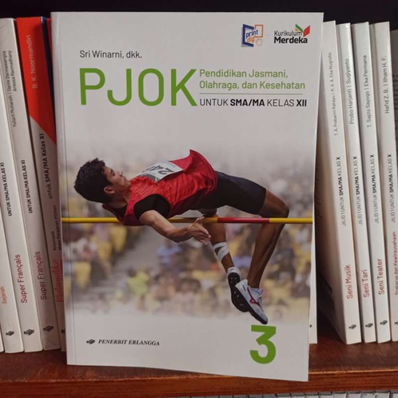 Promo Ori Buku Pjok Penjasorkes Kelas 3 12 Xii Sma Erlangga Kurikulum Merdeka Diskon 26% Di ...