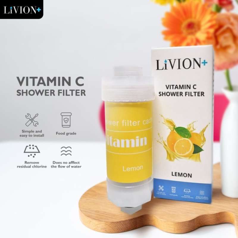 Promo Filter Air Saringan Air Vitamin C Kepala Shower Mandi Livion+ ...