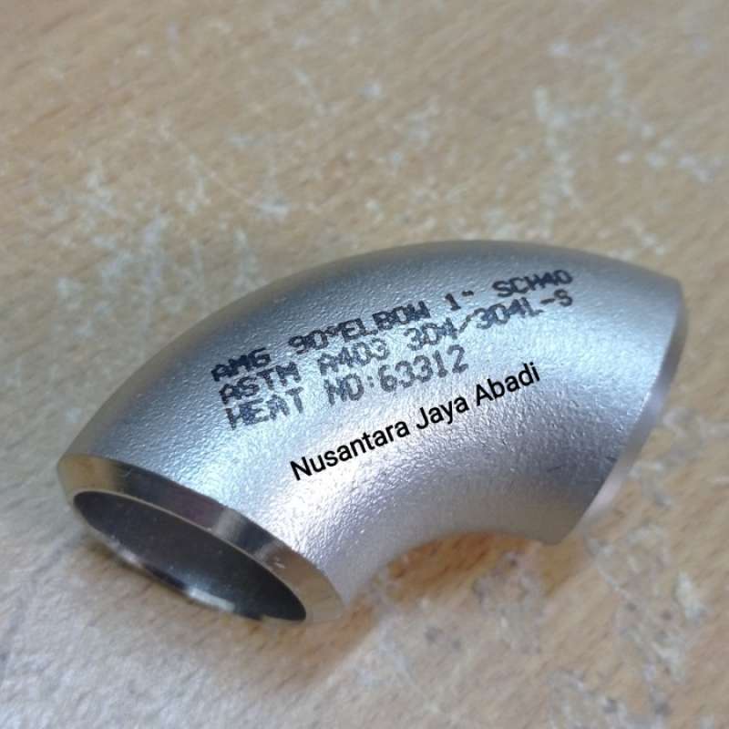 Promo Elbow Las Stainless Ss 304 Sch 40 1 Inchi - Seamless Diskon 23% Di Seller Riade Store ...