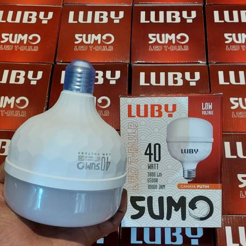 Promo Lampu Led Sumo 40 Watt Luby Terang Garansi Sni Jumbo Diskon 23% ...