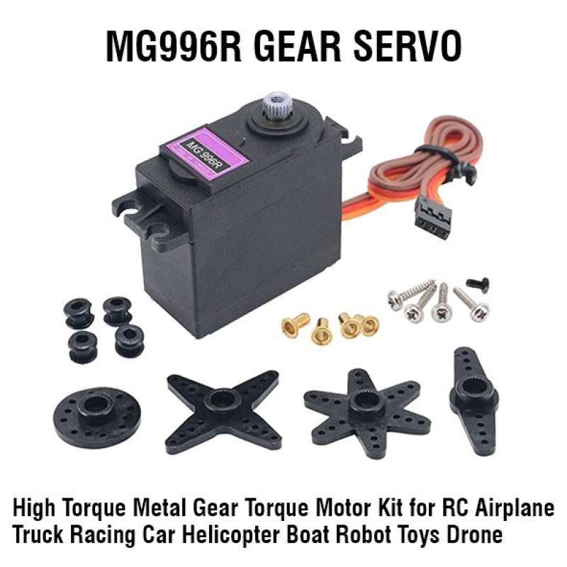 Promo Mg996r Gear Servo Metal Gear High Torque Up Mg995 Arduino Diskon ...