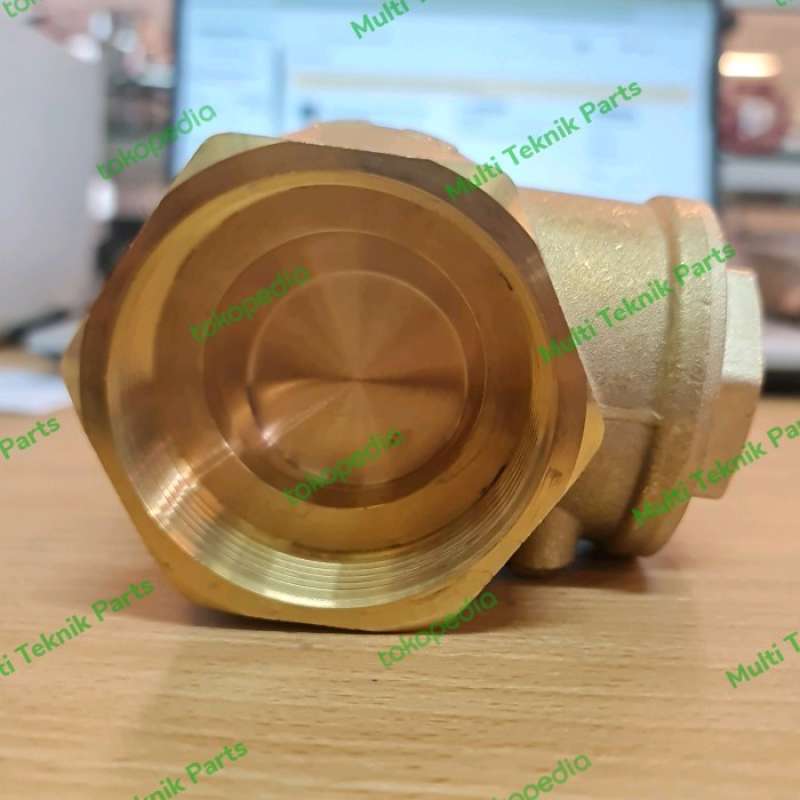 Promo Swing Check Valve Kuningan / Klep Tabok Brass / Bronze 2 Inch ...