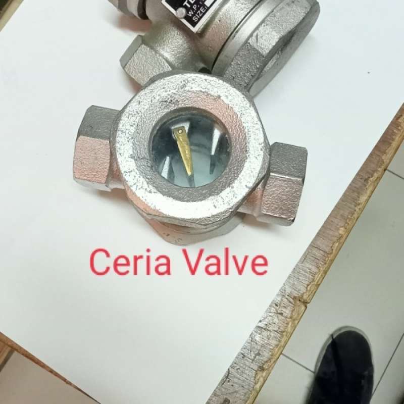 Promo Sight Glass Tester 1'' Inchi Cast Iron Model Drat Diskon 23% Di ...
