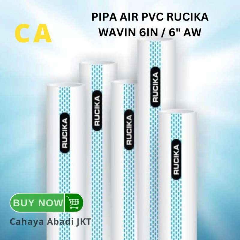 Promo Pipa Air Pvc Rucika Wavin 6in / 6 Aw Diskon 23% Di Seller Riade Store - Cengkareng Barat ...