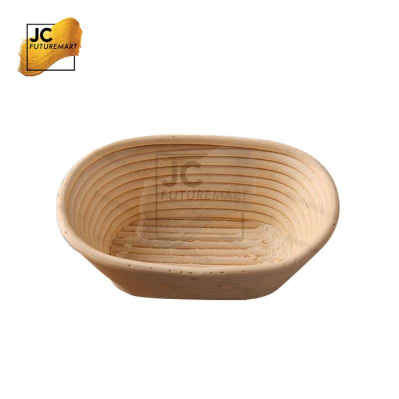 Promo Banneton Roti Oval Rotan / Rattan Basket Proofing Dough - 21 X 15 ...