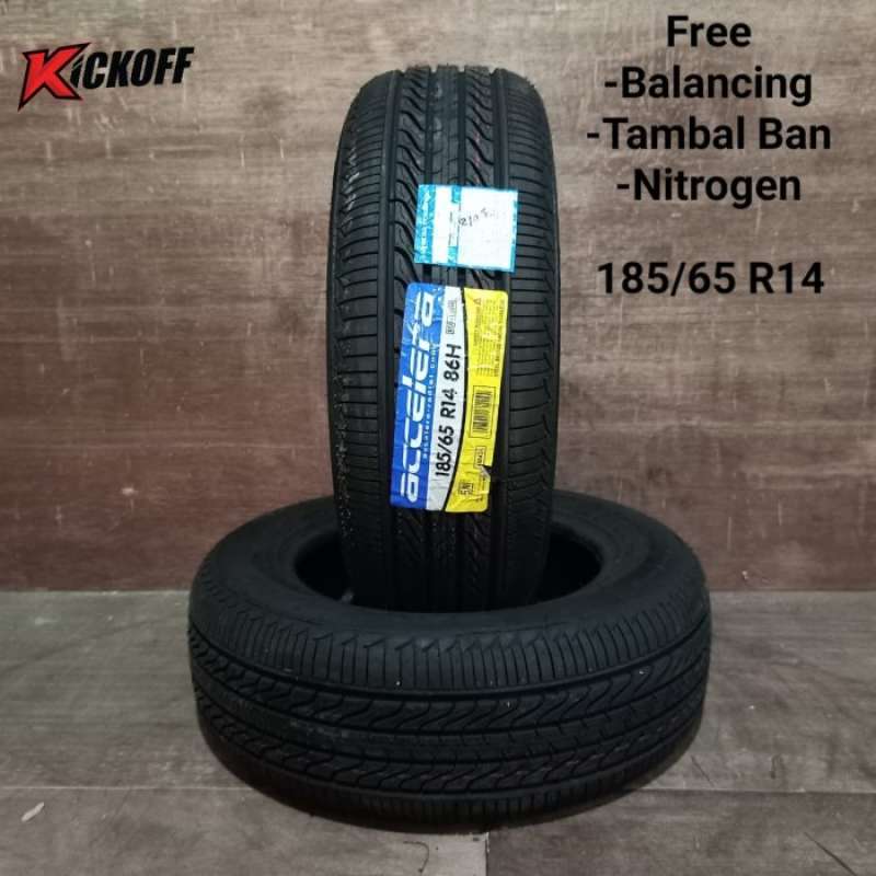 Promo Ban Mobil Accelera Ecoplush Ukuran 185 65 Ring 14 Ban Tubles ...