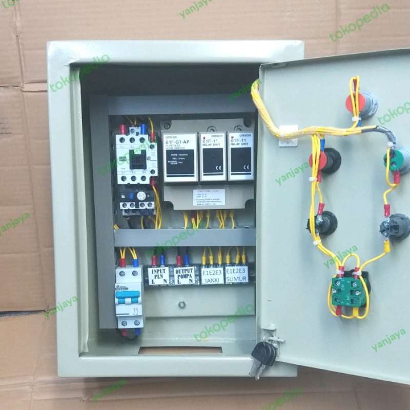 Promo Panel Pompa 2tanki 1phase 220v 1,5/2hp/panel Pompa Otomatis ...