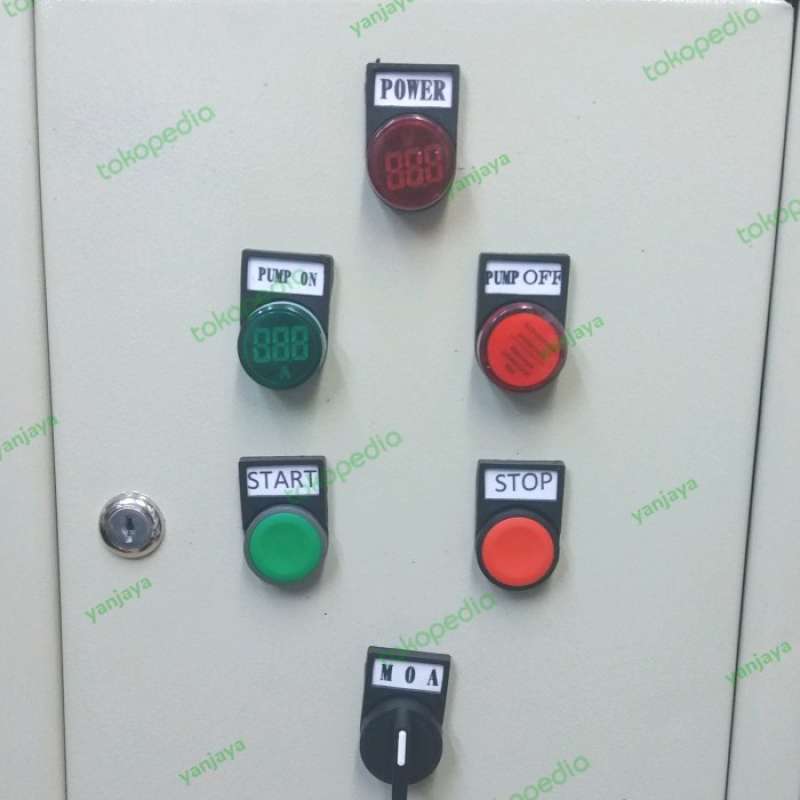 Promo Panel Pompa 2tanki 1phase 220v 1,5/2hp/panel Pompa Otomatis ...